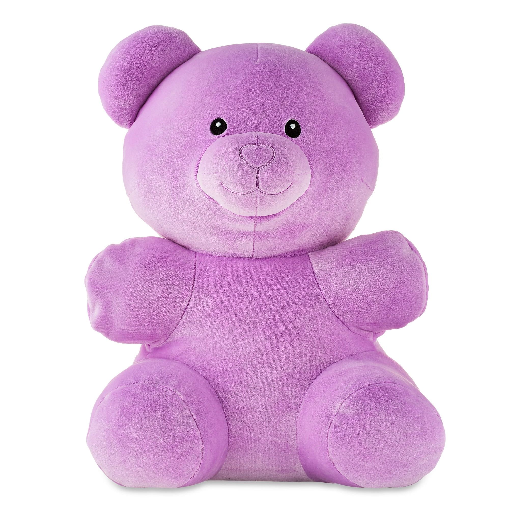 Gummy Bear Valentine’s Day Purple Plush Toy, 16" Soft Stuffed Animal ...