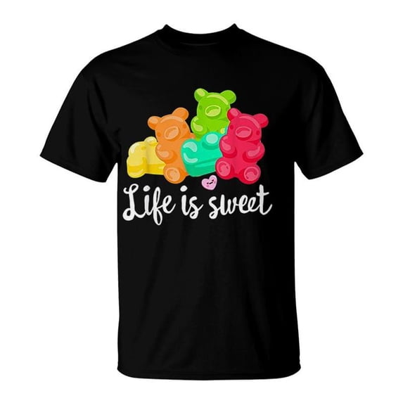 Gummy Bears Soft Sugar Candy Fruity Juicy Kids Gift TShirt - Walmart.com
