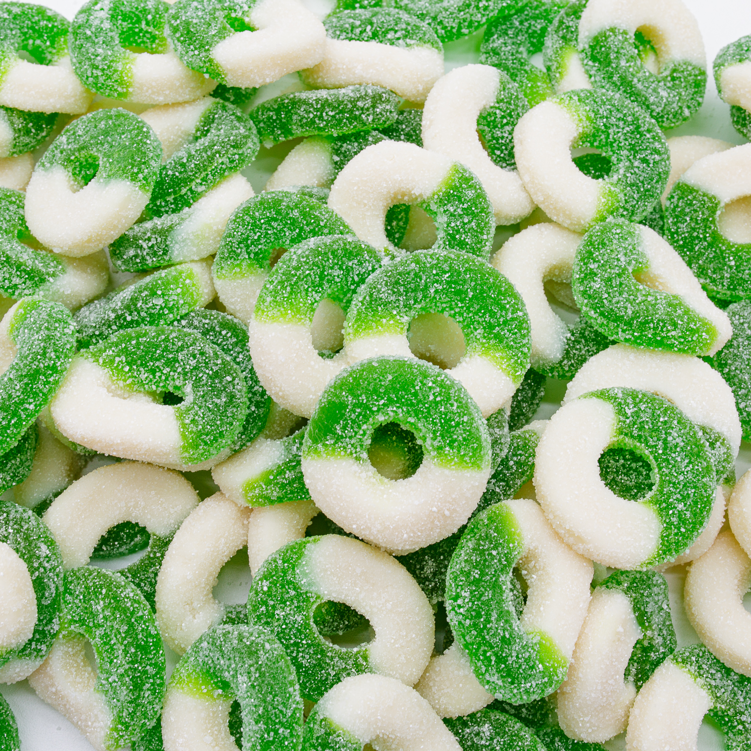 Gummy Candy APPLE Rings 5 lb – Bulk Resealable Bag, Fruit Flavored ...