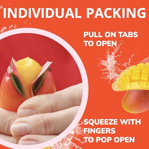 Gummy Candy - Large Jelly Filled Gummies - Mango Candy Filled with ...