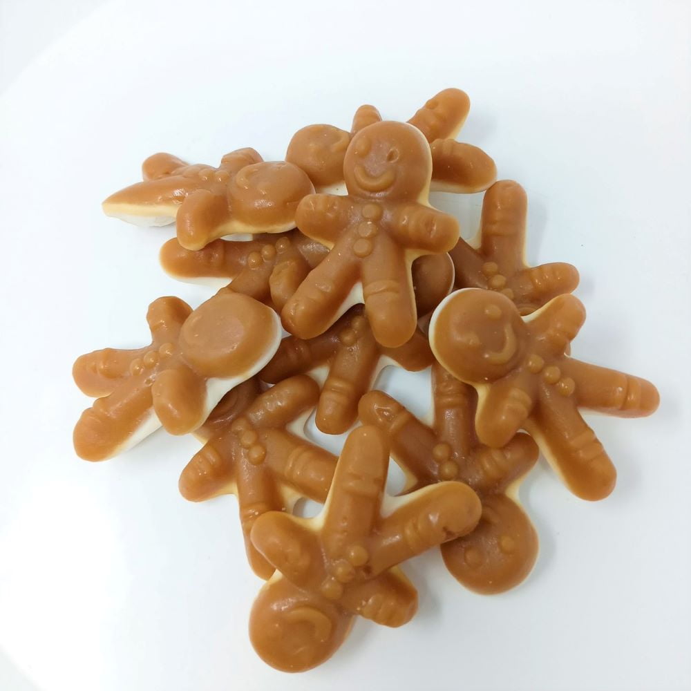 Gummy Gingerbread Men 1 Pound Package, 80 Pieces of Candy, Cookie Cream ...