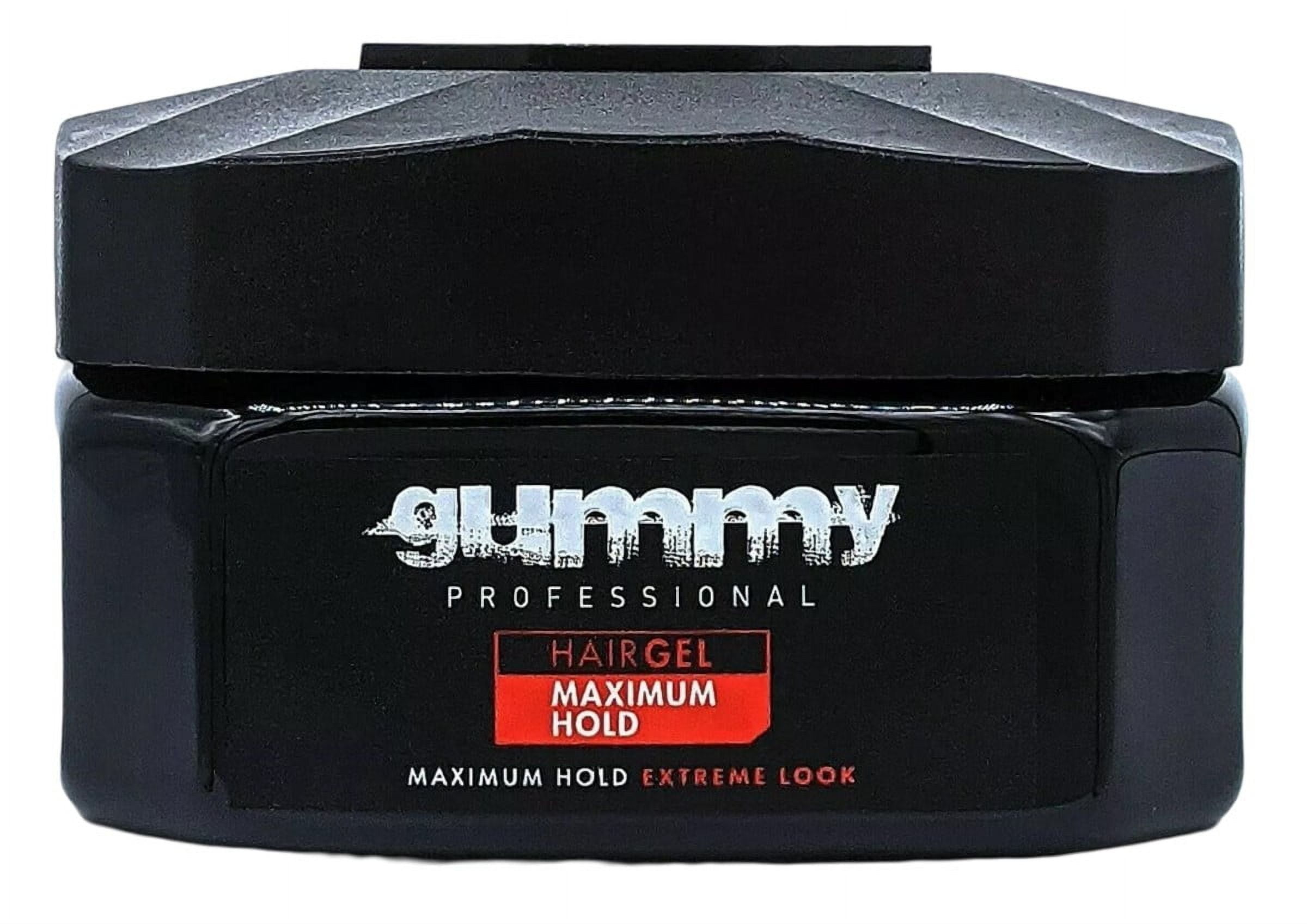 Gummy Hair Gel Maximum Hold Extreme Look 7.44 Ounce (Pack of 2 ...