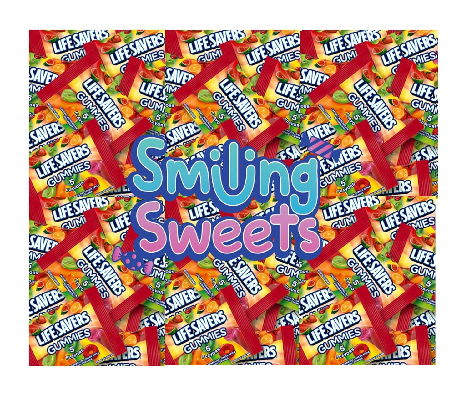 Gummy Life Savers Fun Size Bags - 5 lbs of Fun Size Bags - - Delicious ...