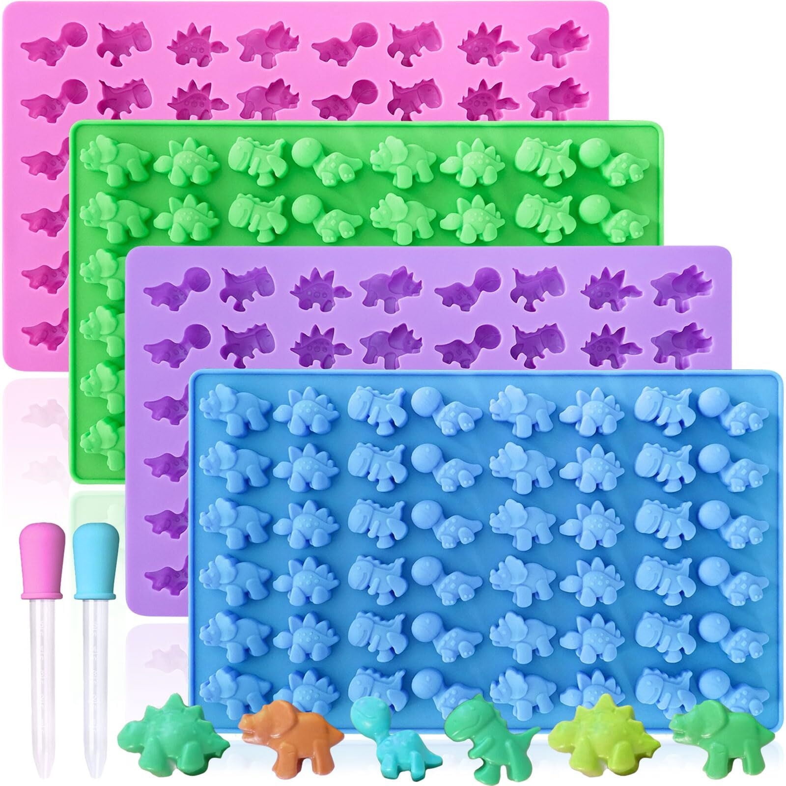 Gummy Molds Silicone, Mini Hard Candy Molds 3 Pack - Walmart.com
