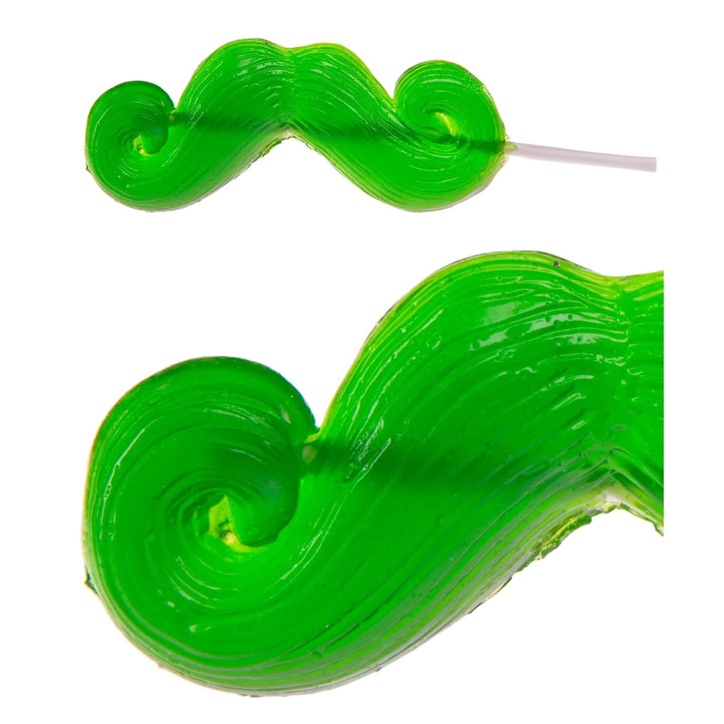 Gummy Mustache on a Stick-Green Apple - Walmart.com