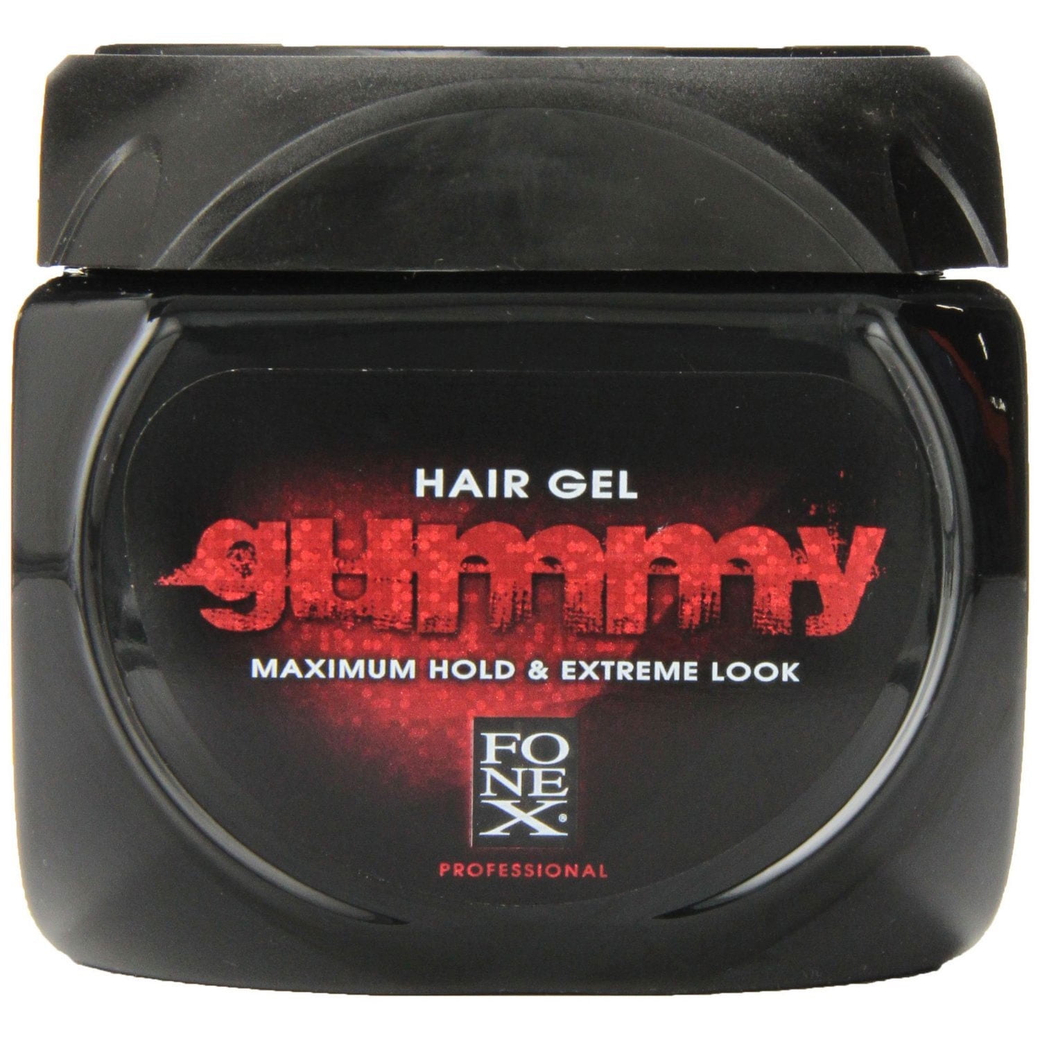 Gummy Professional Maximum Hold Hair Fixing Gel 17 Oz.,Pack of 12 ...