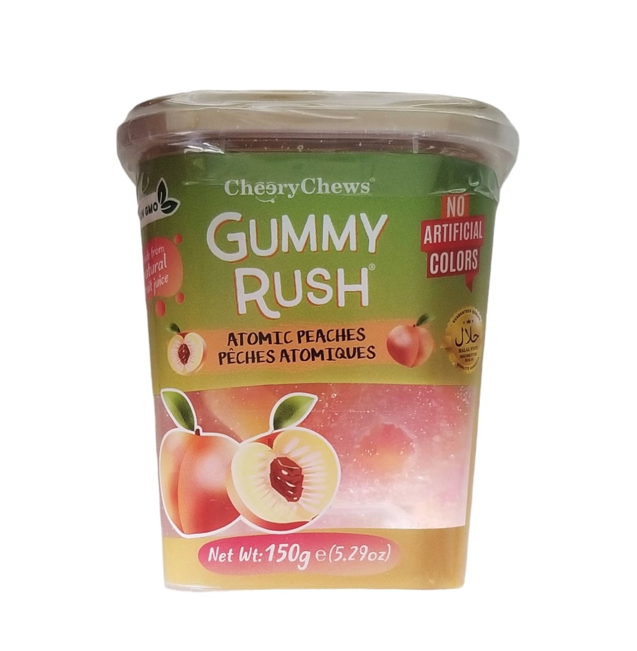 Gummy Rush Atomic Peaches Gummies, 150g/5.3 oz. - Walmart.com