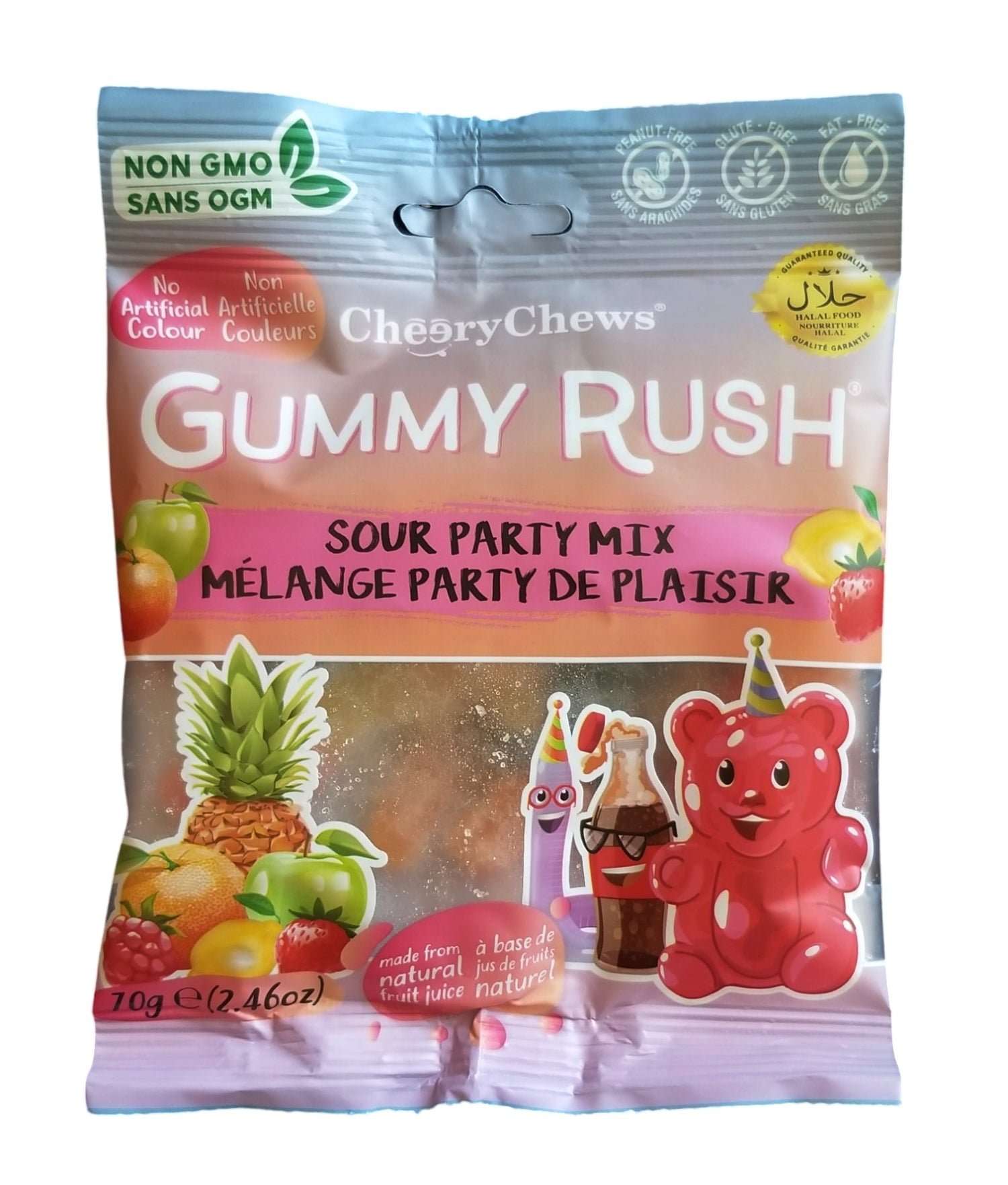 Gummy Rush Sour Party Mix, 70g/2.5 oz. - Walmart.com