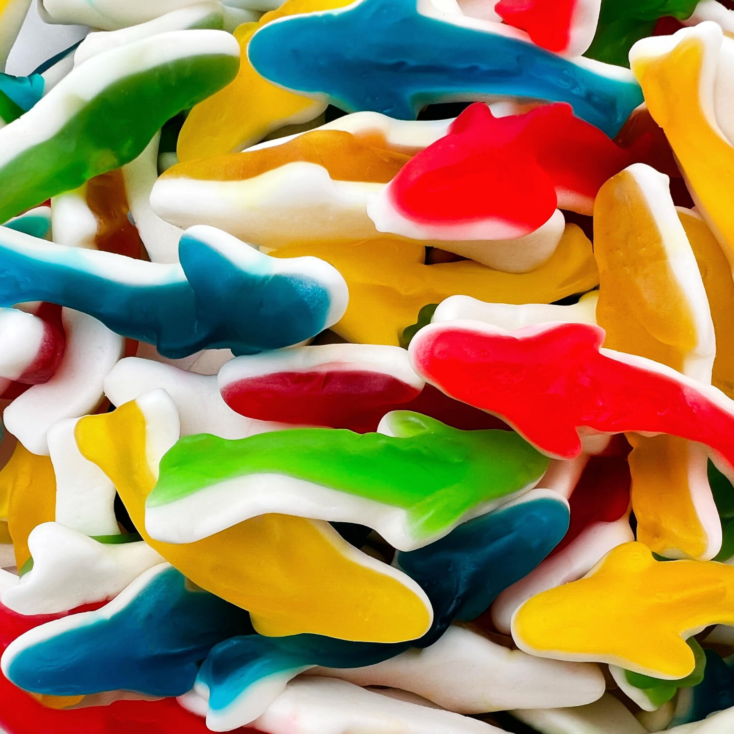 Gummy Sharks Candy Assorted Fruit Flavors, 11-Ounce PackRDC44 - Walmart.com