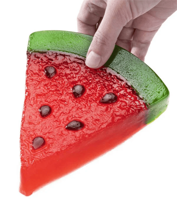Gummy Watermelon Slice- A hefty hunk of watermelon-flavored gummy ...