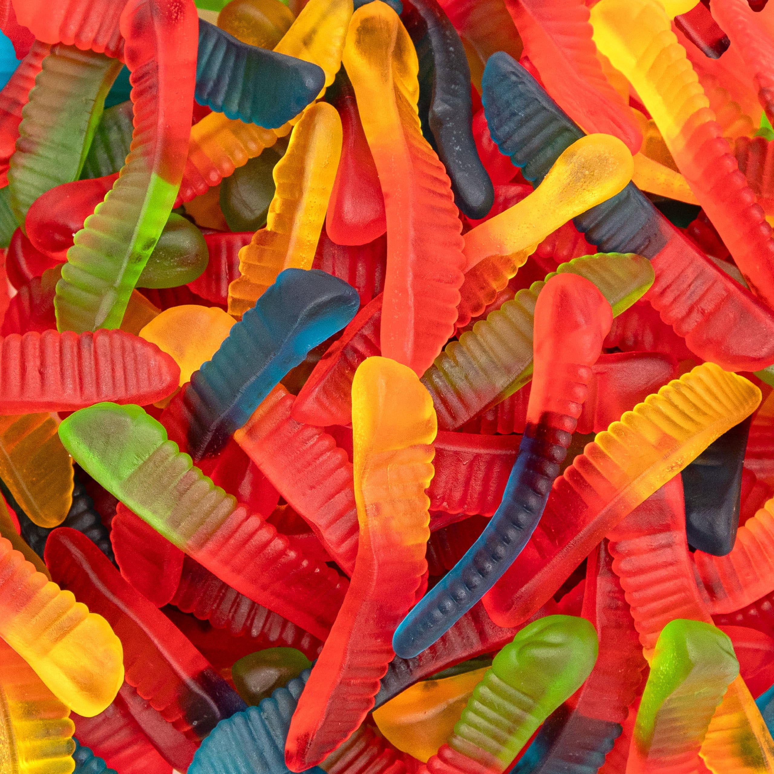 Gummy Worms | 2 Pound MDA05 Bag | Gummy Candy Made with Real Fruit ...