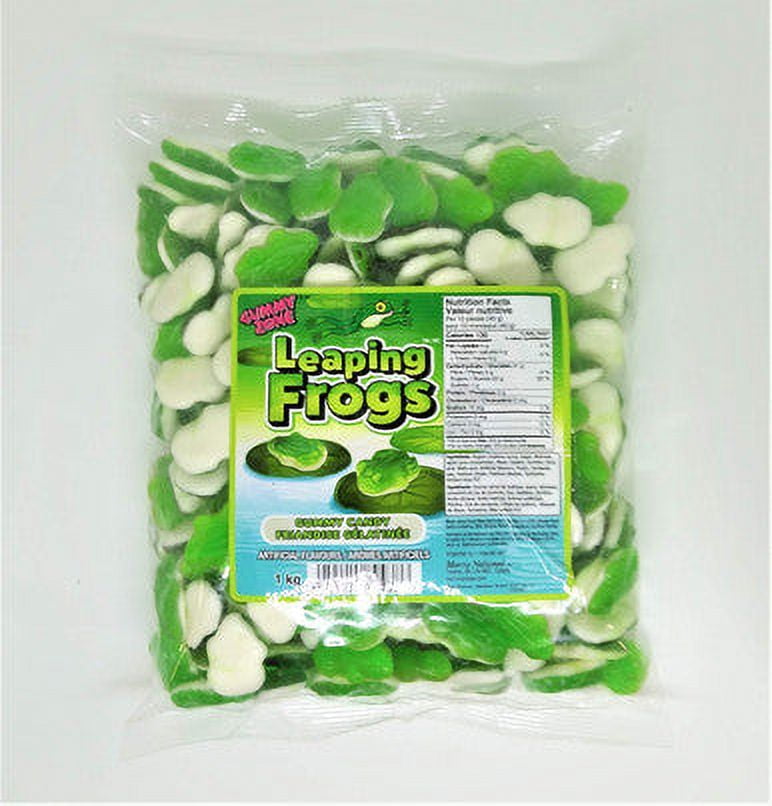 Gummy Zone Leaping Frogs Gummy Candy 1kg (2.2lbs) {Imported from Canada ...