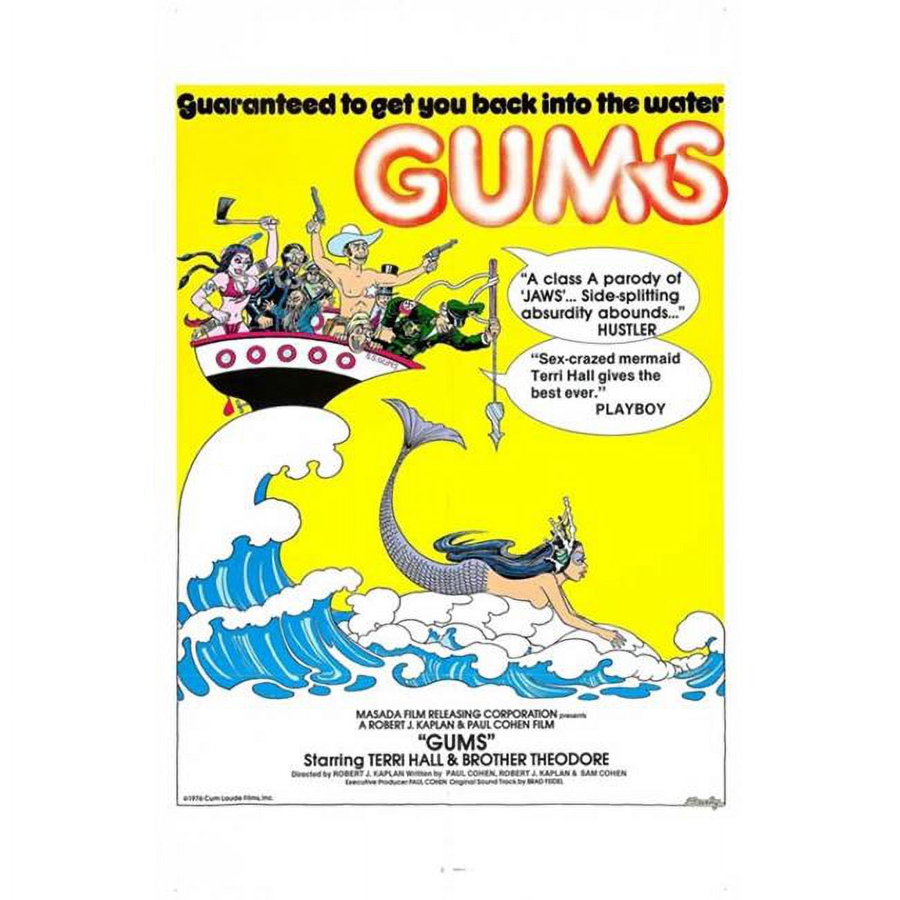 Gums Movie Poster - 27 x 40 in. - Walmart.com