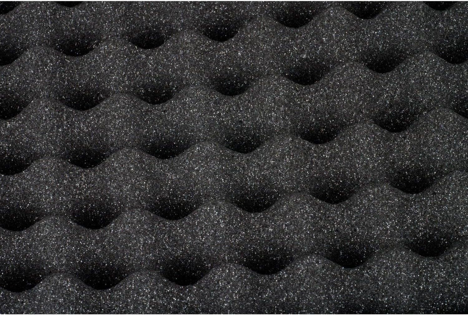 Gun Case Foam 12 x 36 x 1.5 Egg Crate -1 piece. acoustic foam/studio ...