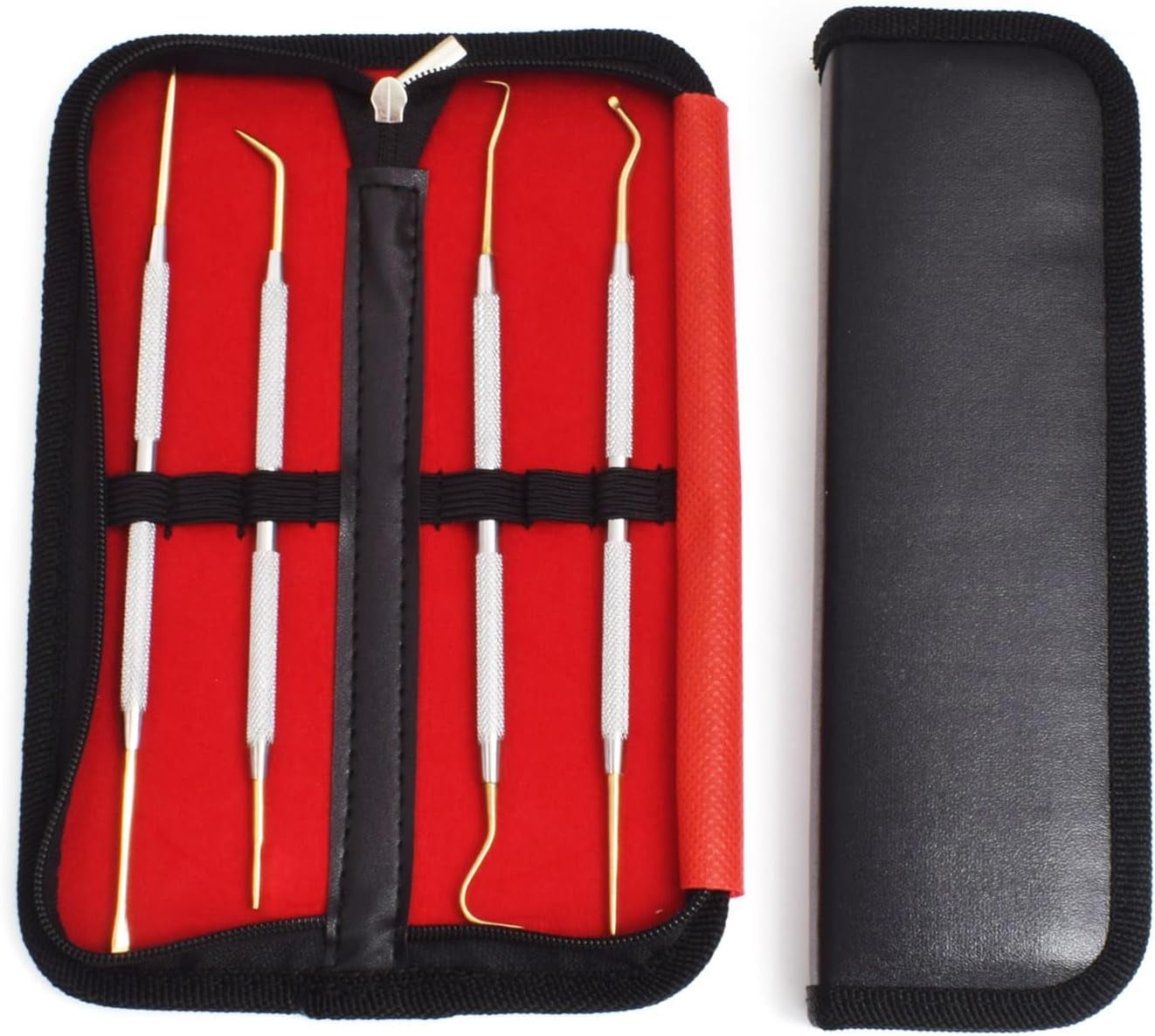 Gun Cleaning Brush & Pick Kit-Double Ended Brass Copper Nylon Steel ...