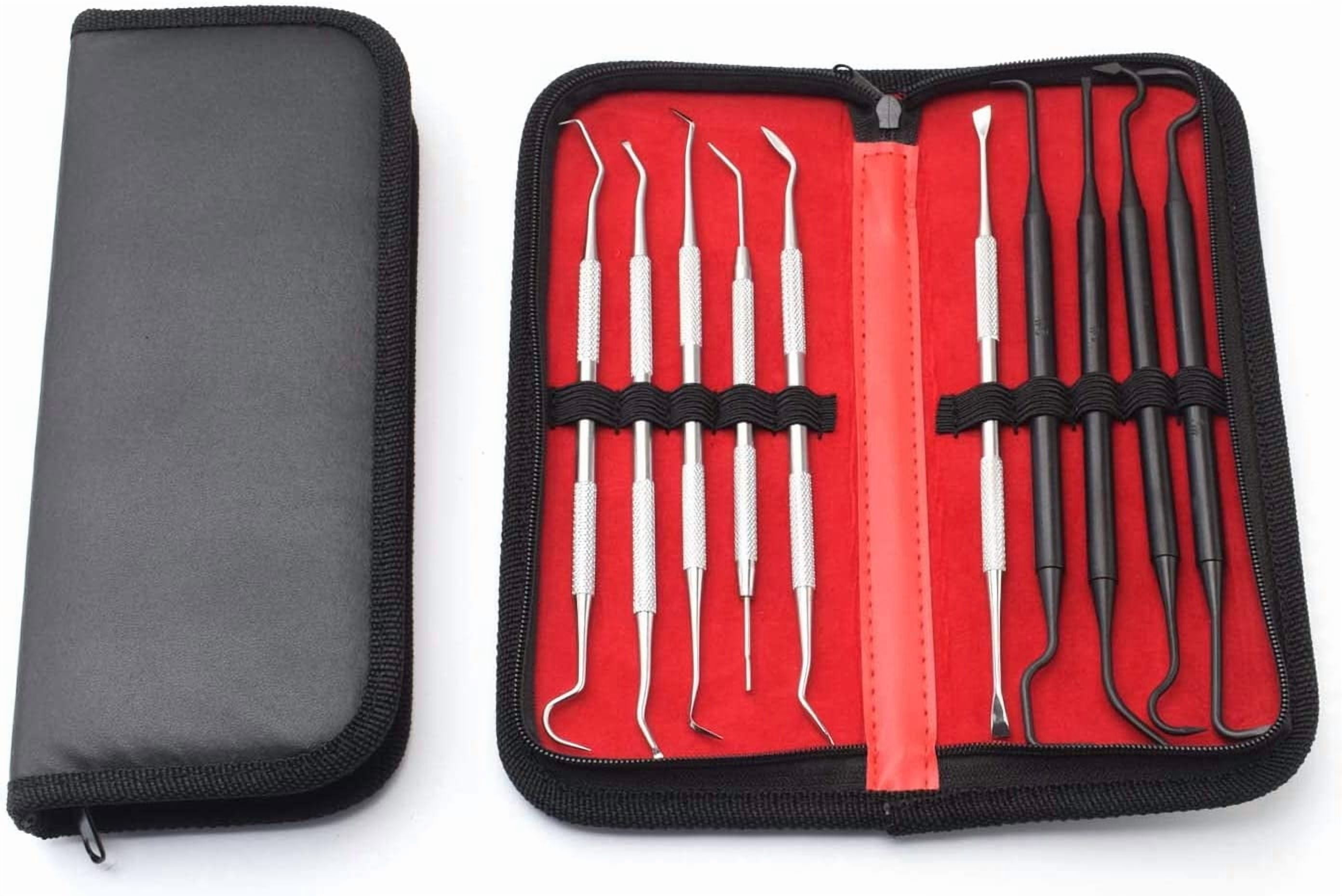 Gun Cleaning Brush & Pick Kit-Double Ended Brass Copper Nylon Steel ...