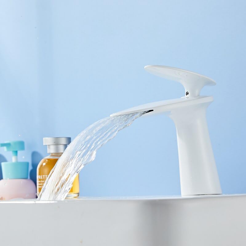 Gun Grey Basin Faucet Solid Brass Brushed Gold Bathroom Faucet Cold Hot ...
