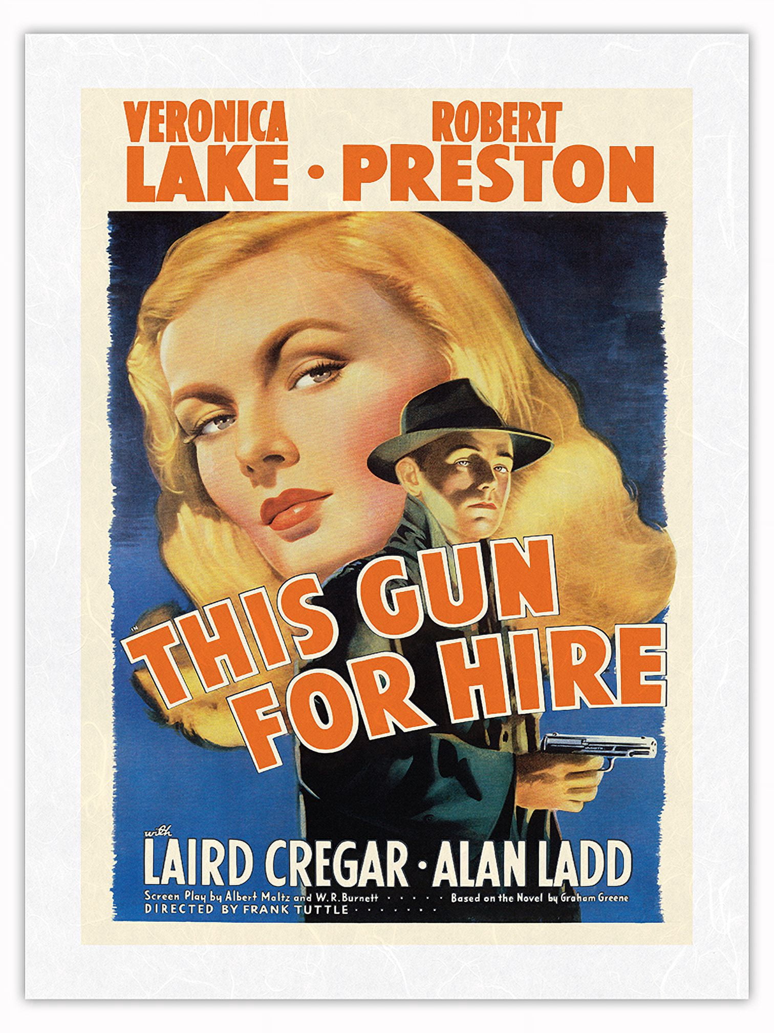 This Gun For Hire - Staring Veronica Lake and Robert Preston - Vintage ...