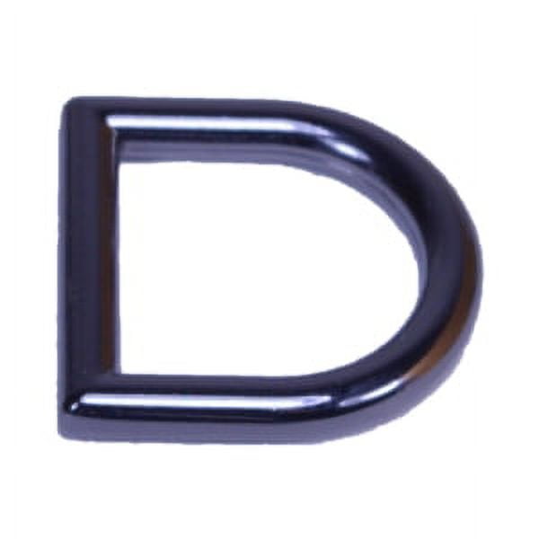 Gun Metal 1 Inch D Rings for Paracord - 50 Pack - Walmart.com