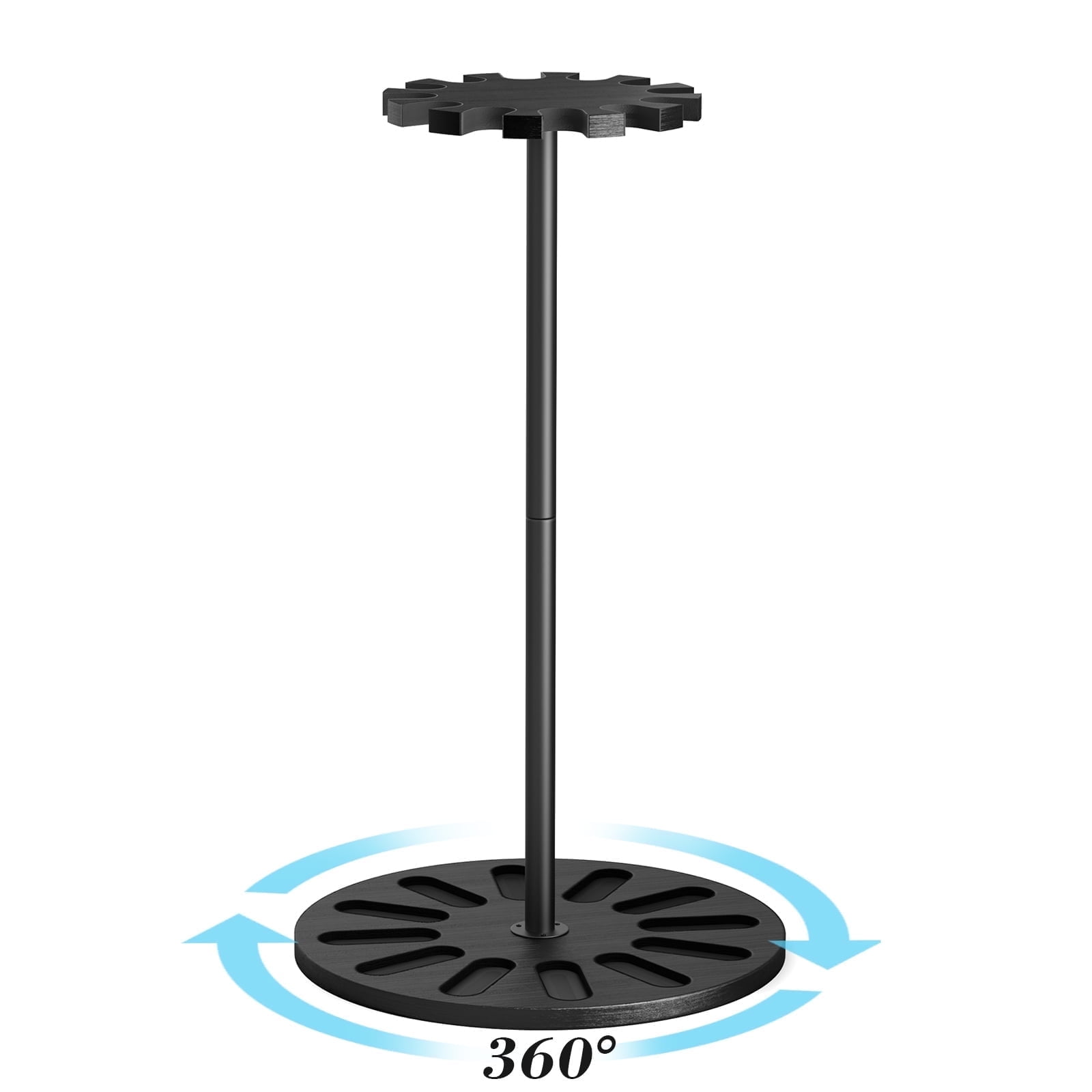 Sfugno Indoor Gun Rack with 360° Rotation, Gun Holder With Display ...