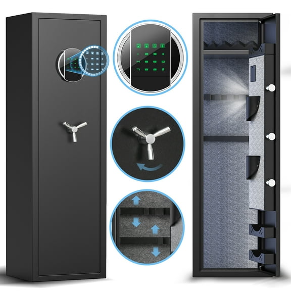 Kodiak Home Gun Safe for Rifles & Pistols | KBX5629 by Rhino Metals ...