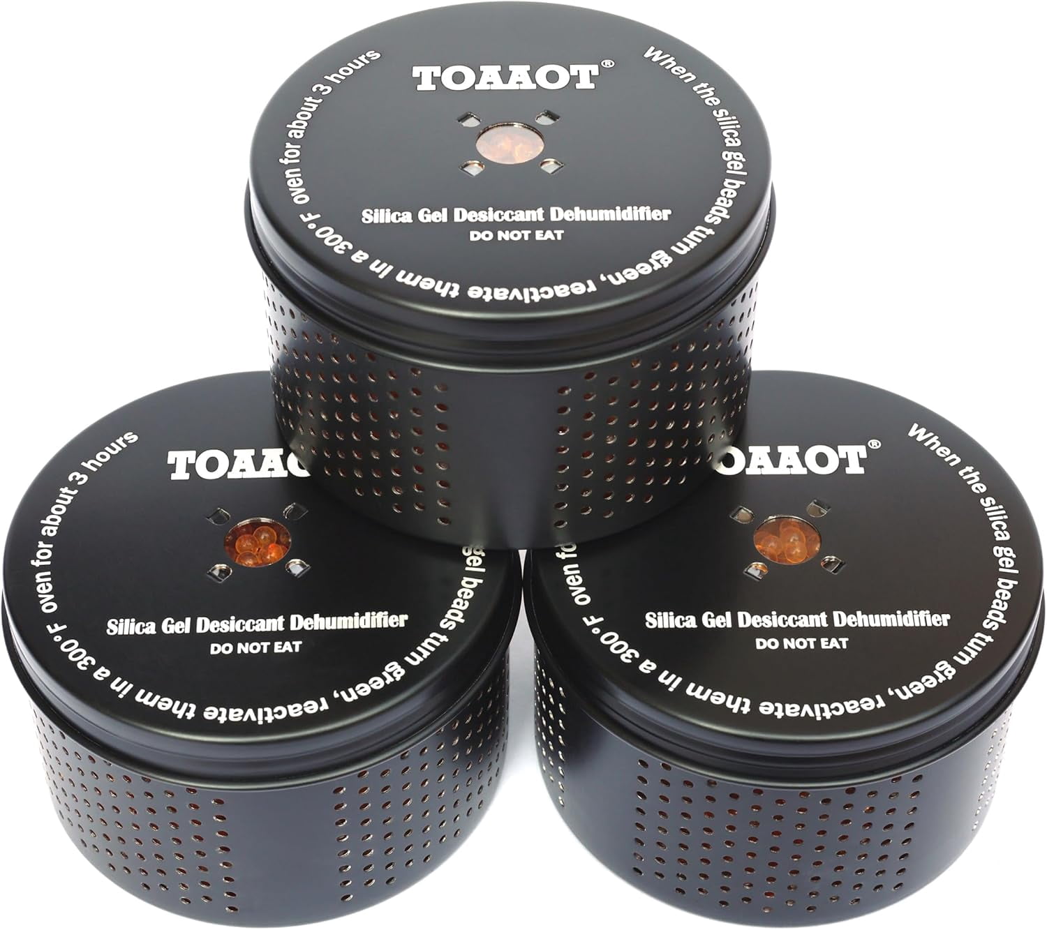 Gun Safe Dehumidifier 200g - Small Reusable Indicating Silica Gel ...