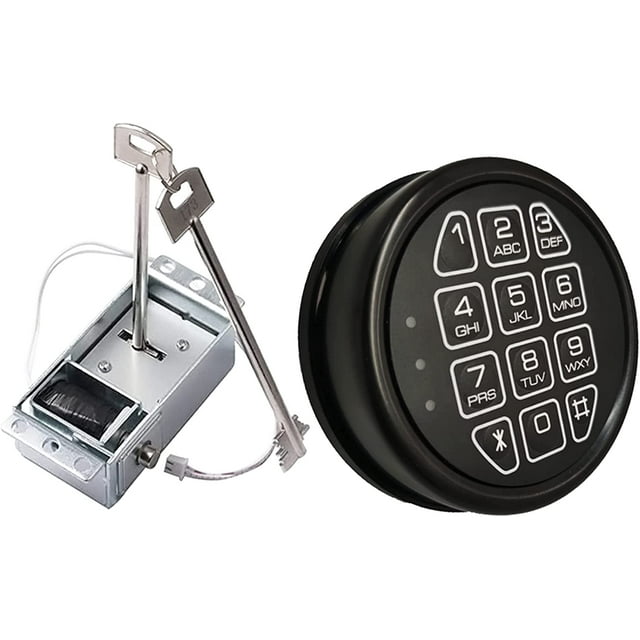 Gun Safe Replacement Black Keypad Gun Safe Lock, Solenoid Mechanism 2 ...