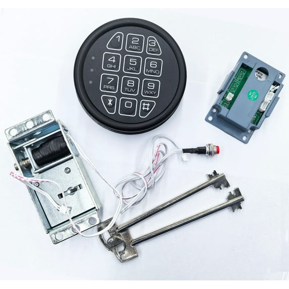 Gun Safe Replacement Lock Electronic Keypad Safe Lock Solenoid Lock 2 ...