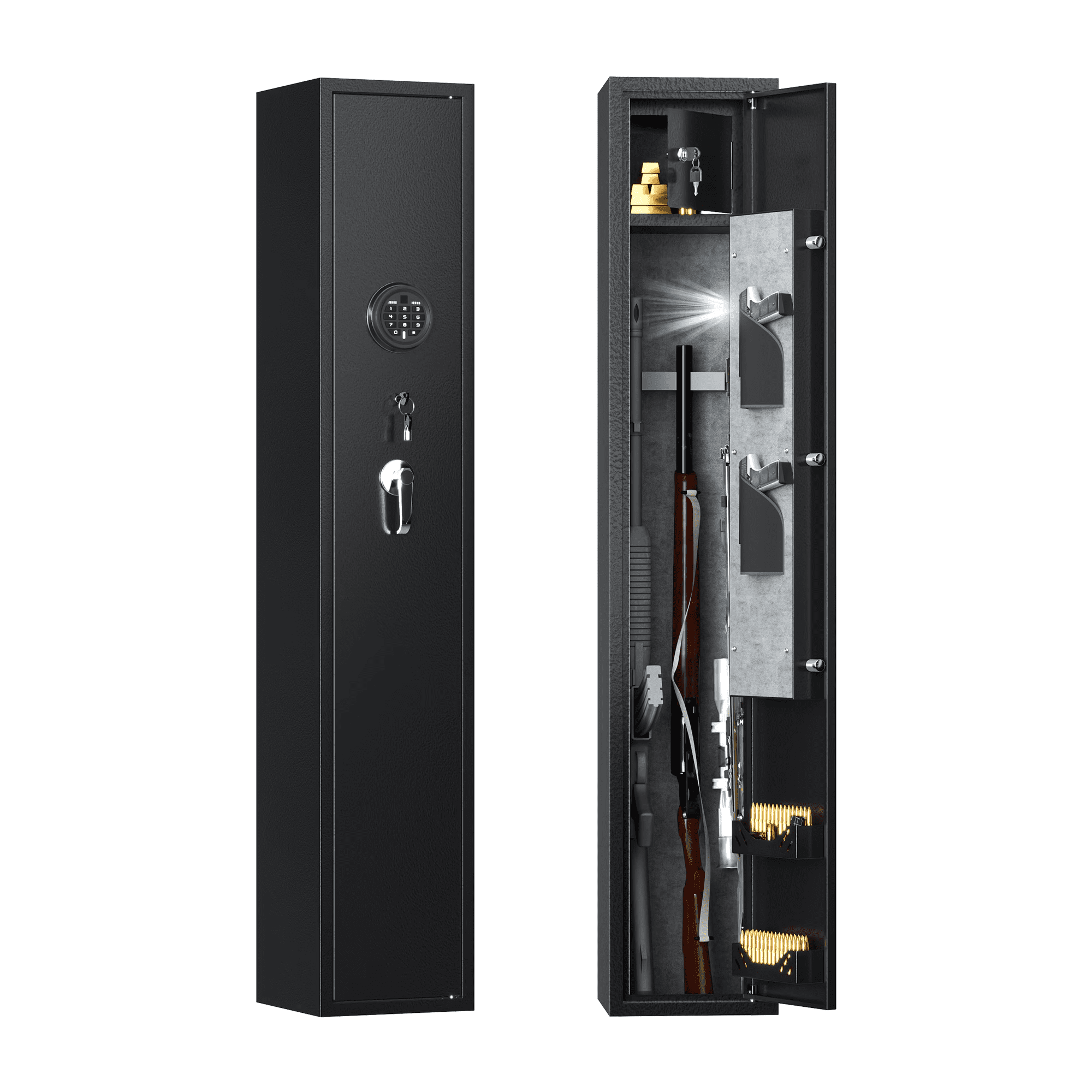 Gun Safe for Rifles and Pistols Vaultek Clearance Digital Keypad Lock ...