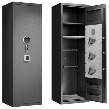 Buffalo 1320 Gun Safe 3 Rifle Shotgun Large Metal Security Cabinet Safe ...