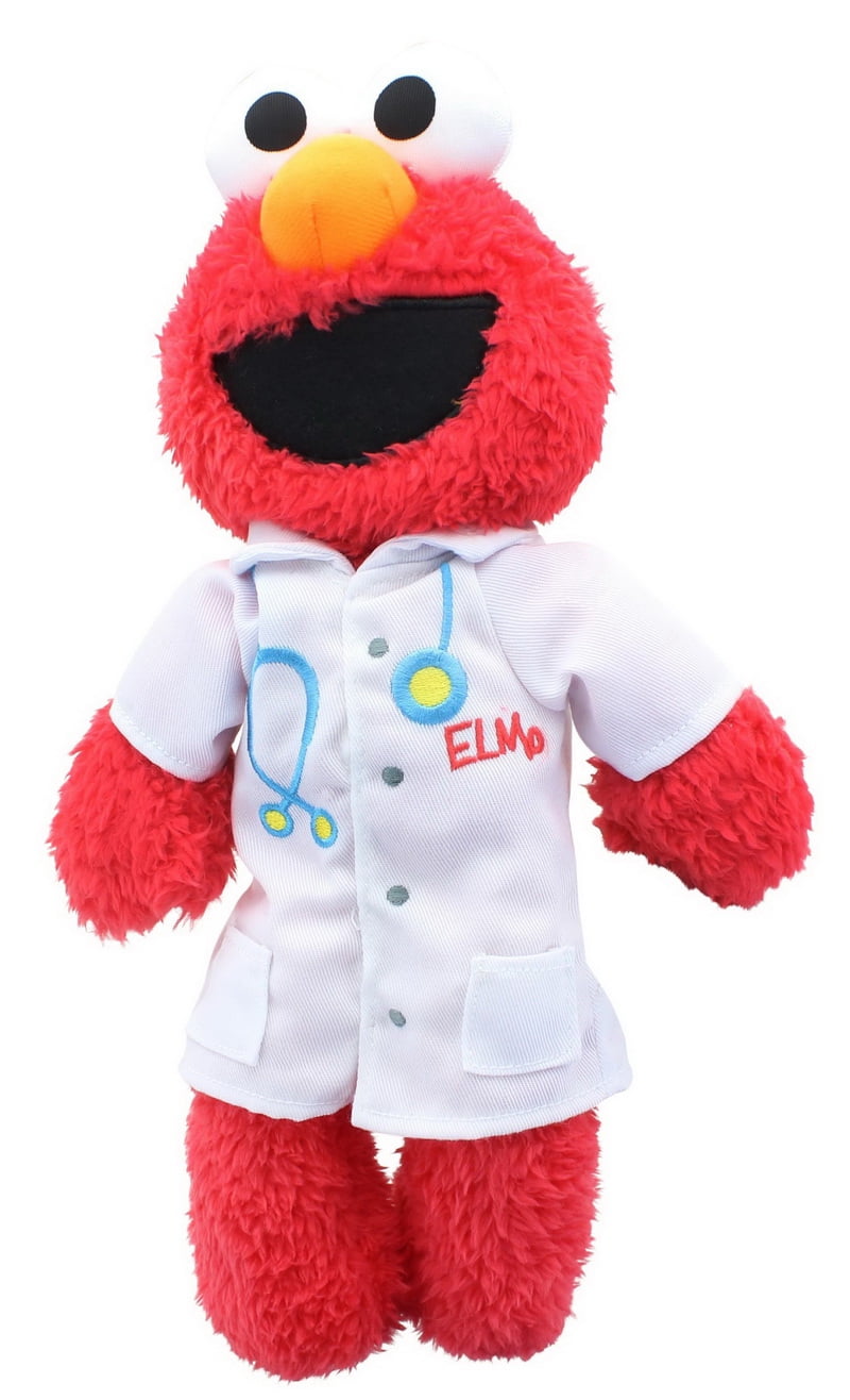 Gund Sesame Street Doctor Elmo Take-Along Buddy, 13" - Walmart.com
