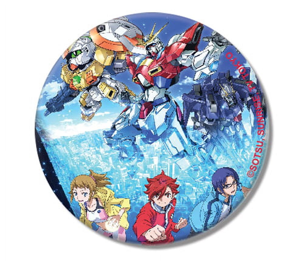 Gundam Build Fighters Try Characters Anime 1.25" Button GE-16711 ...
