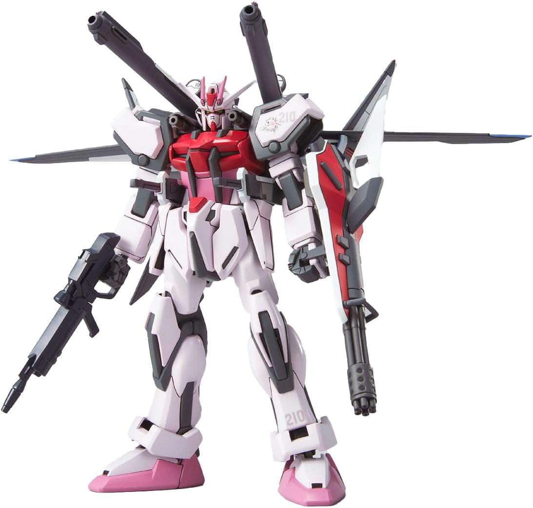Bandai Hobby Gundam SEED MSV #01 Strike Rouge + IWSP Gundam HG 1/144 ...