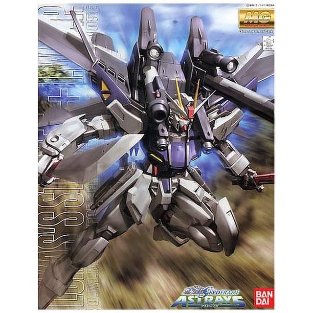 Gundam Master Grade 1/100 Scale Model Kit: Lukas's Strike E + IWSP ...