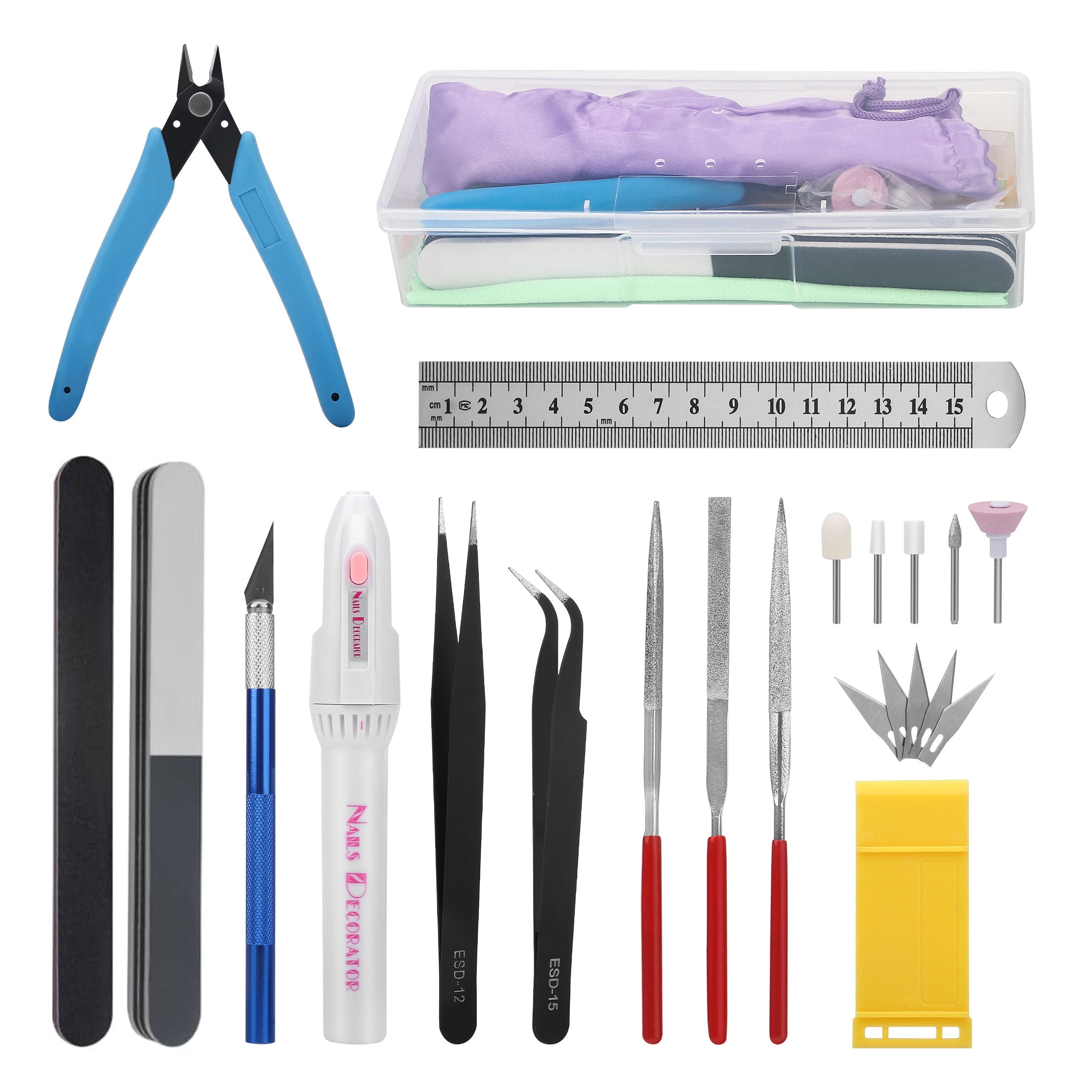 Gundam Model Tool Kit, 26/15pcs Adult Hobby Tools Set, Modeler Basic ...