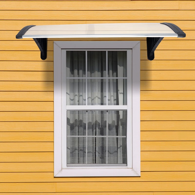Gundir Awnings Eaves Canopy Rain Sun Protection for Door and Window ...