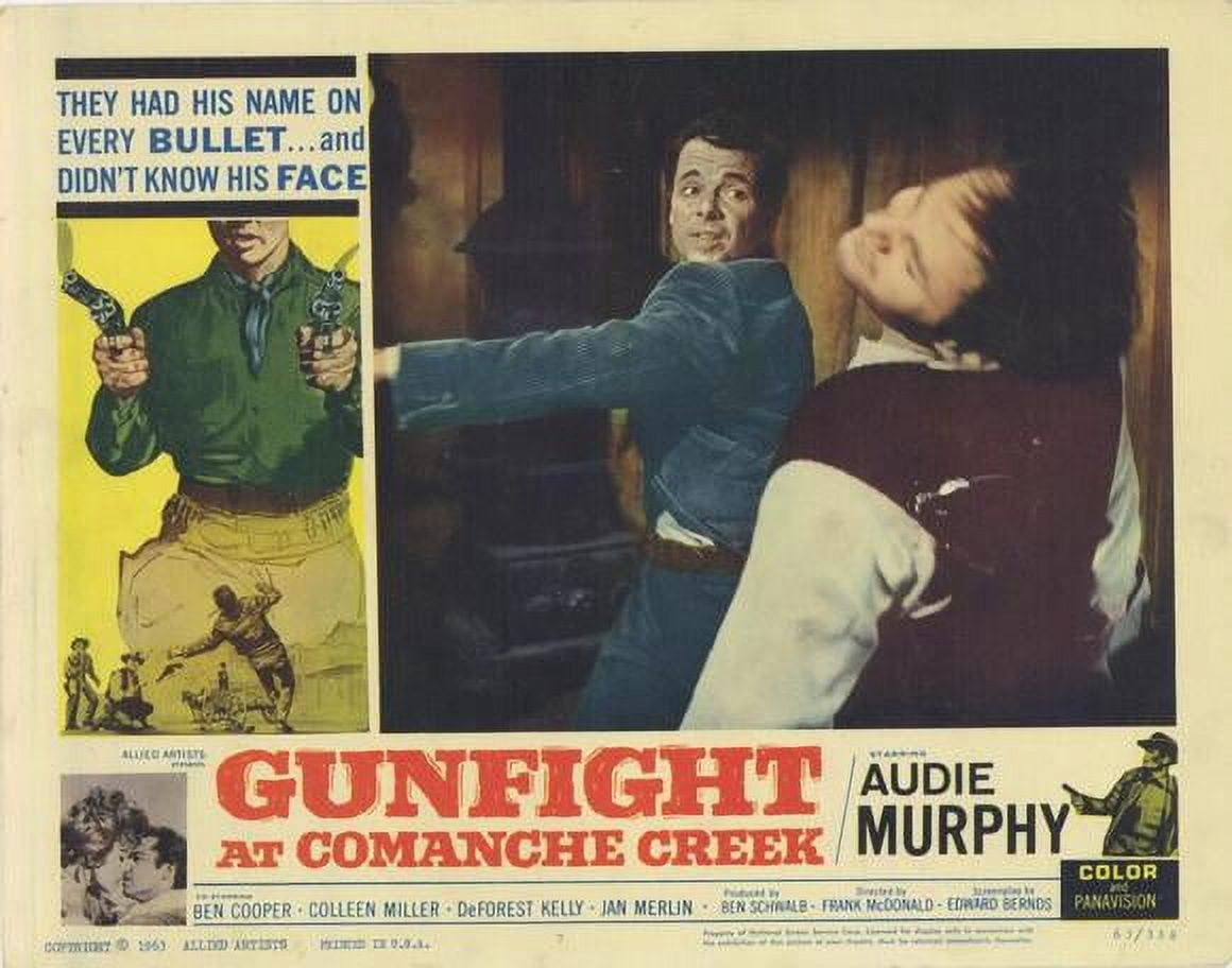 Gunfight at Commanche Creek - movie POSTER (Style G) (11" x 14") (1963 ...