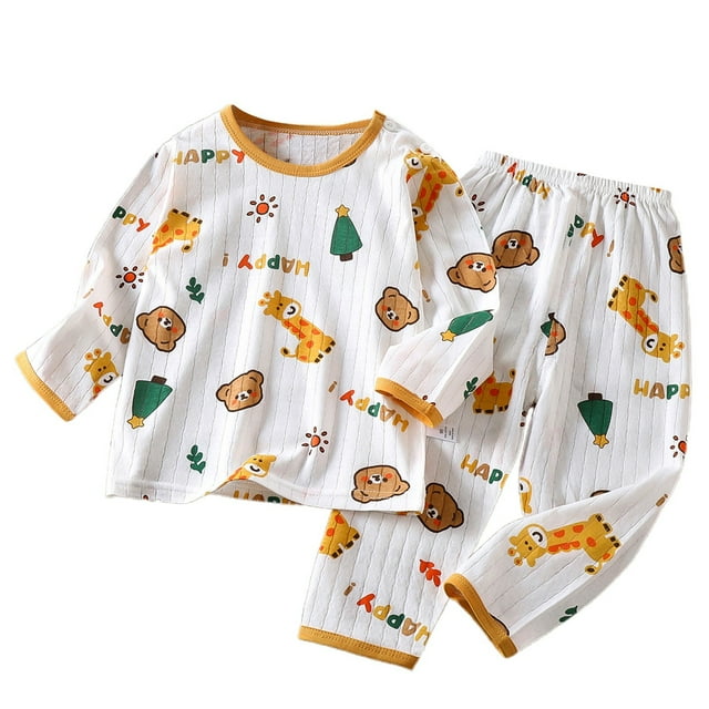 Gunia Baby Boy Pajamas Outfits Set Long Sleeve Set Home Comfortable ...