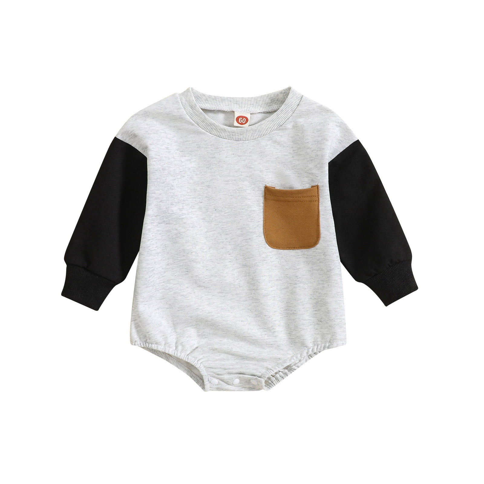 Gunia Baby Boys Romper Jumpsuit Long Sleeve Kids Fall Winter Clothes ...