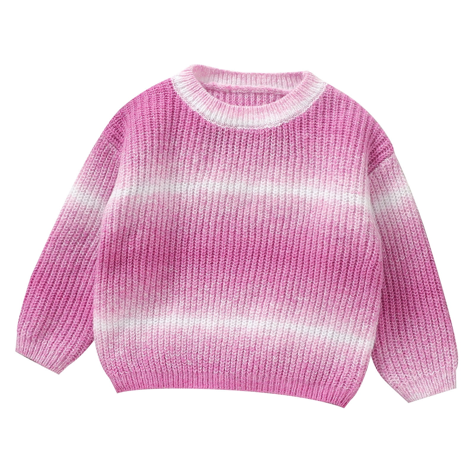Gunia Baby Sweater For Boys Girls Knit Tie Dye Pattern Long Sleeve Soft ...
