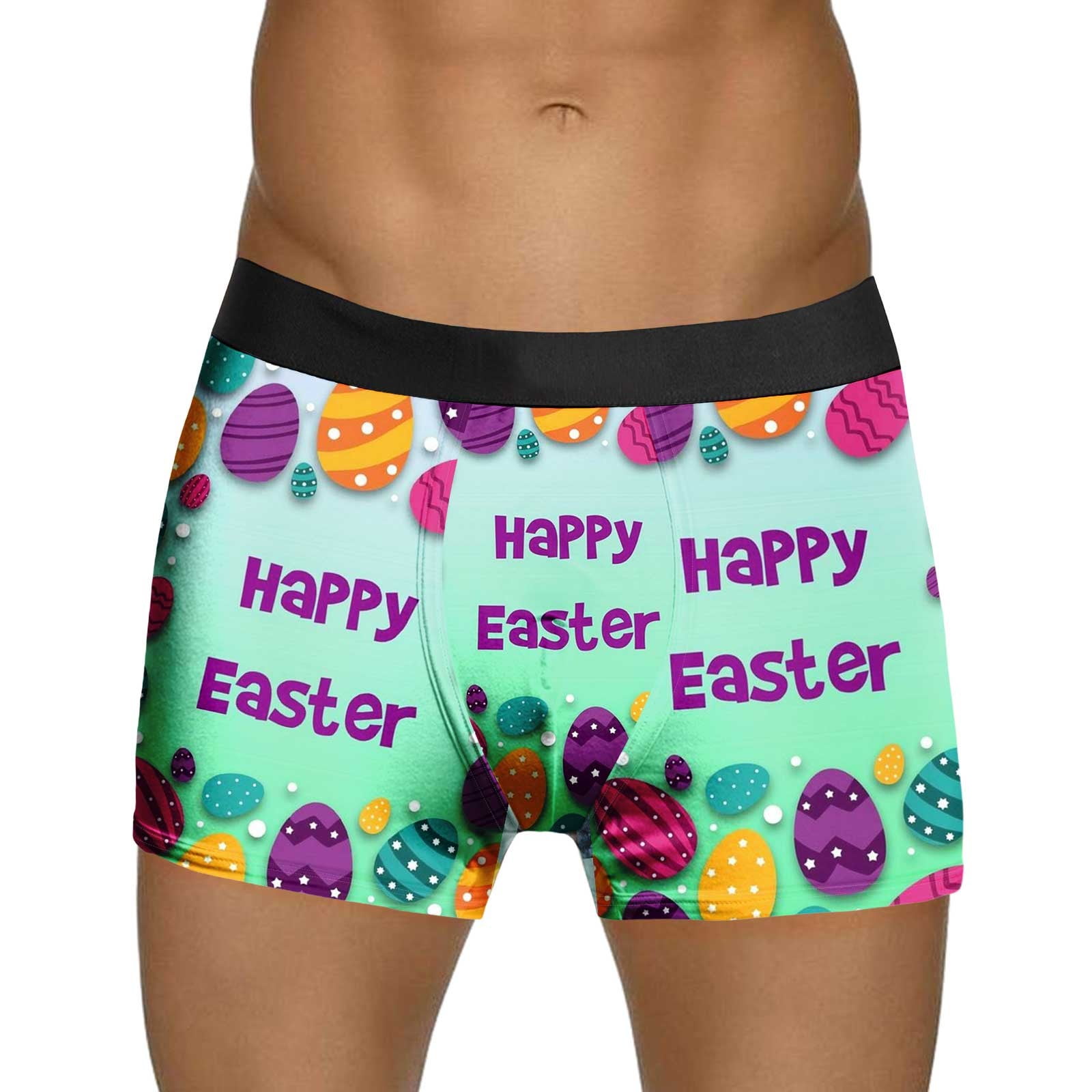 Gunia Boxers For Men Easter Egg Bunny Festive Slim Fit Lightweight ...