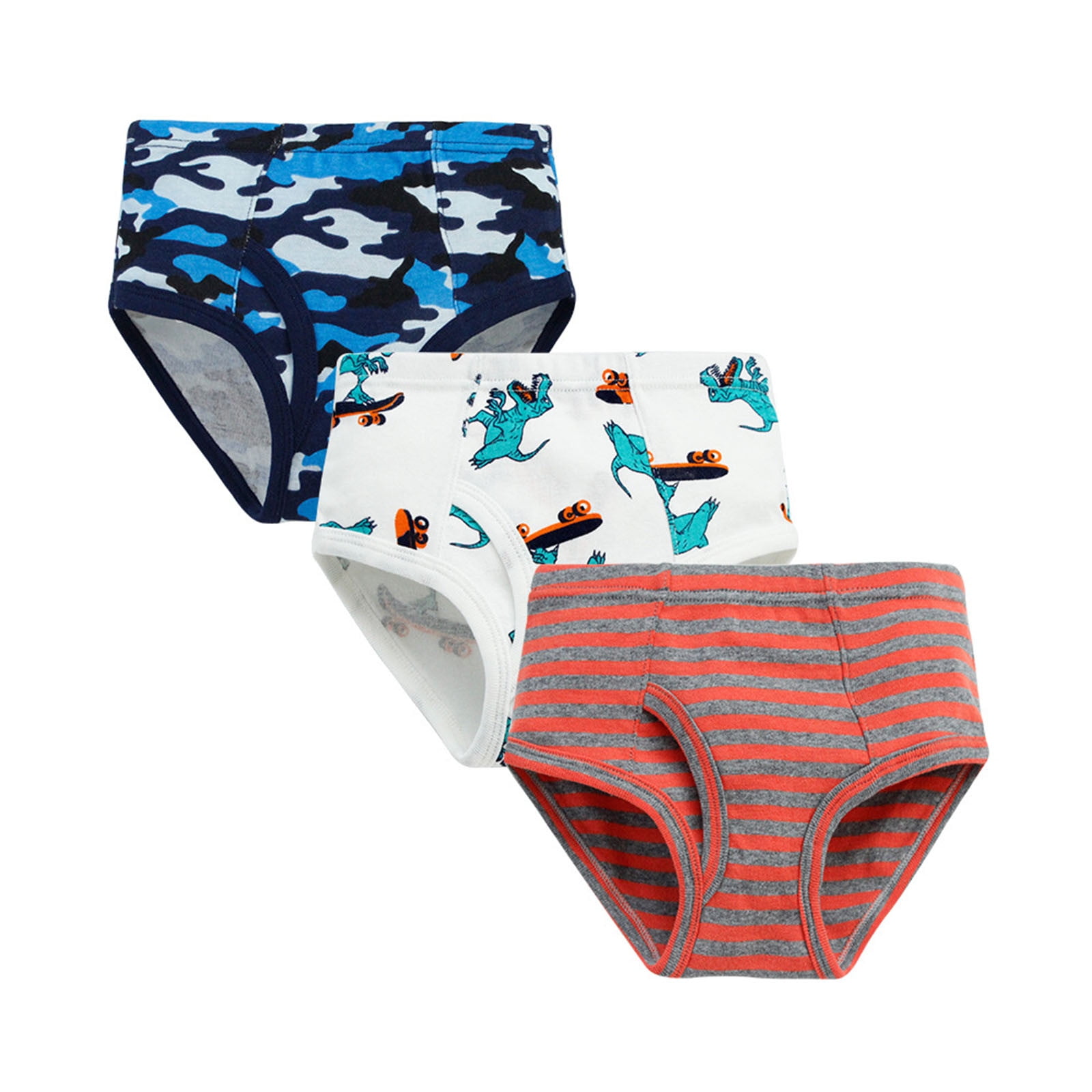 Gunia Boys' Briefs Cartoon Dinosaur Medium Briefs Boys' Baby Kids ...