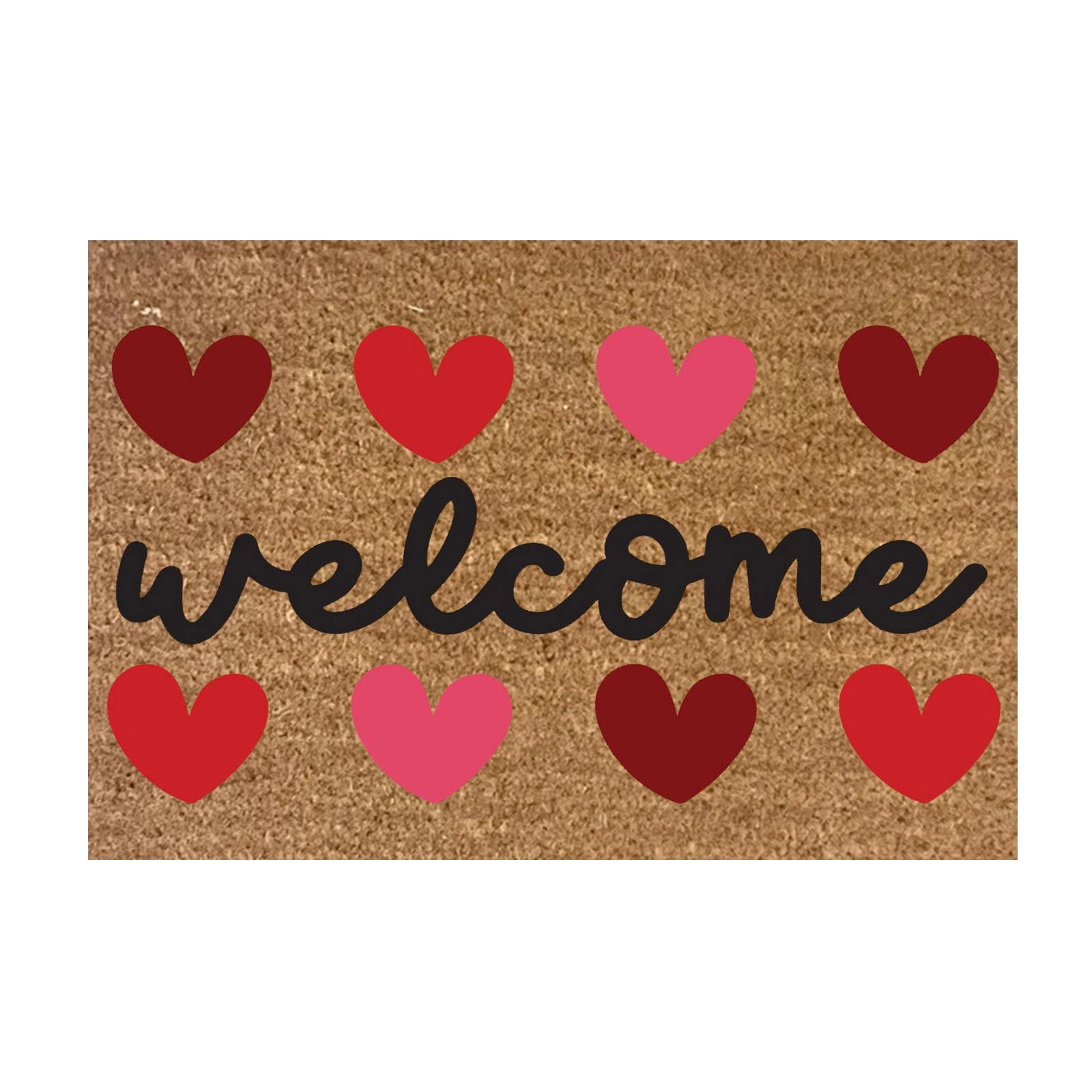 Gunia Carpet For Valentines Day Floor Mats Heart Pattern Holiday Mats ...