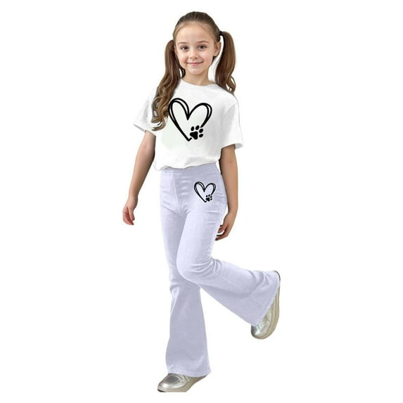 Gunia Cute Outfits For Girls Stylish Casual Outfit Flare Pants Short ...