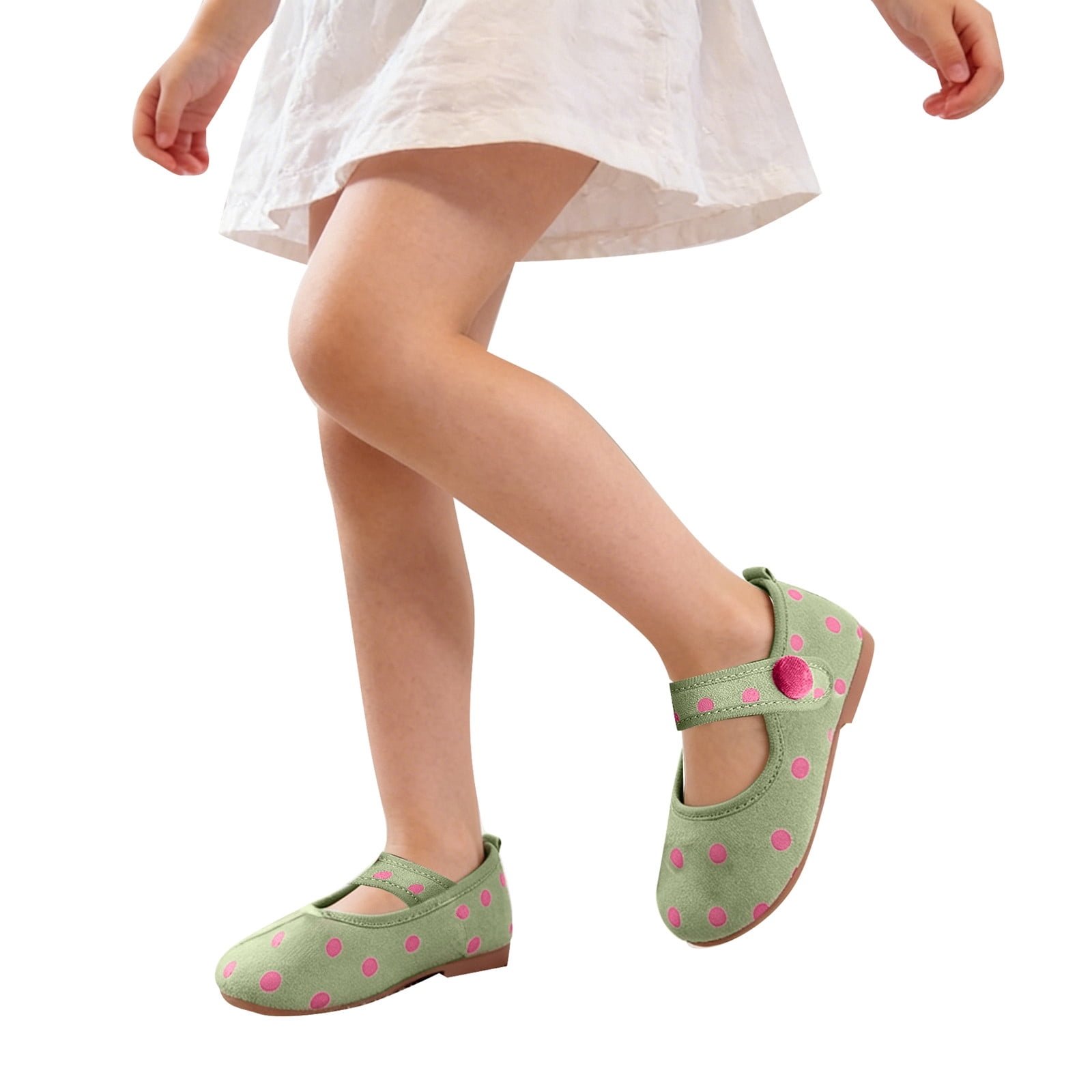 Gunia Dress Shoes For Girls Stylish Versatile Polka Sandals Casual ...