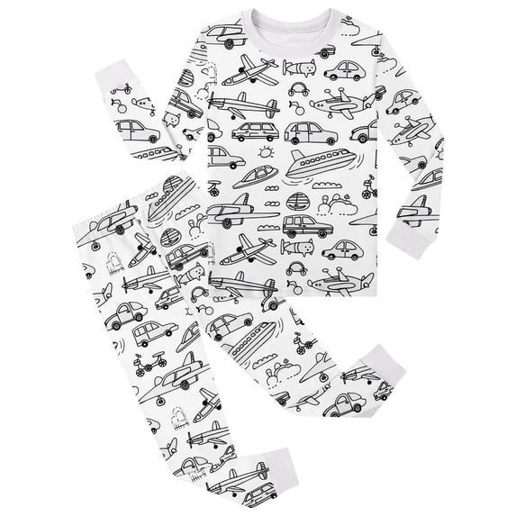 Gunia Girl Pajamas Handmade Doodle Sketch Coloring Fundiy Hand Painted ...