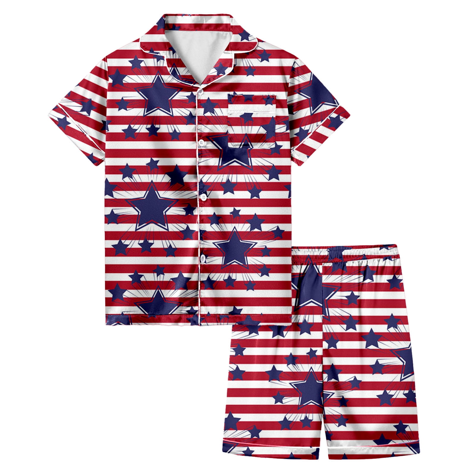 Gunia Girls Memorial Day Outfit Sets 2-13 Years Summer Casual ...