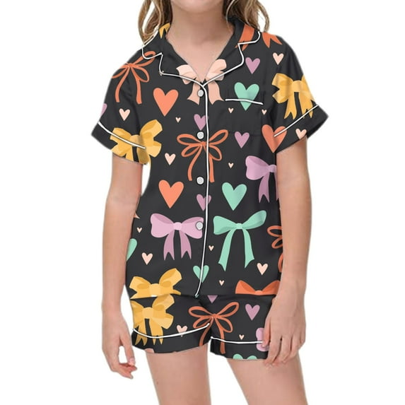 Gunia Girls Pajamas Set Soft Printed Comfortable Nightwear Breathable ...