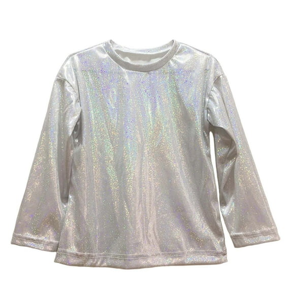 Gunia Girls Sequin Top Glitter Sleeveless Dance Blouse Performance ...