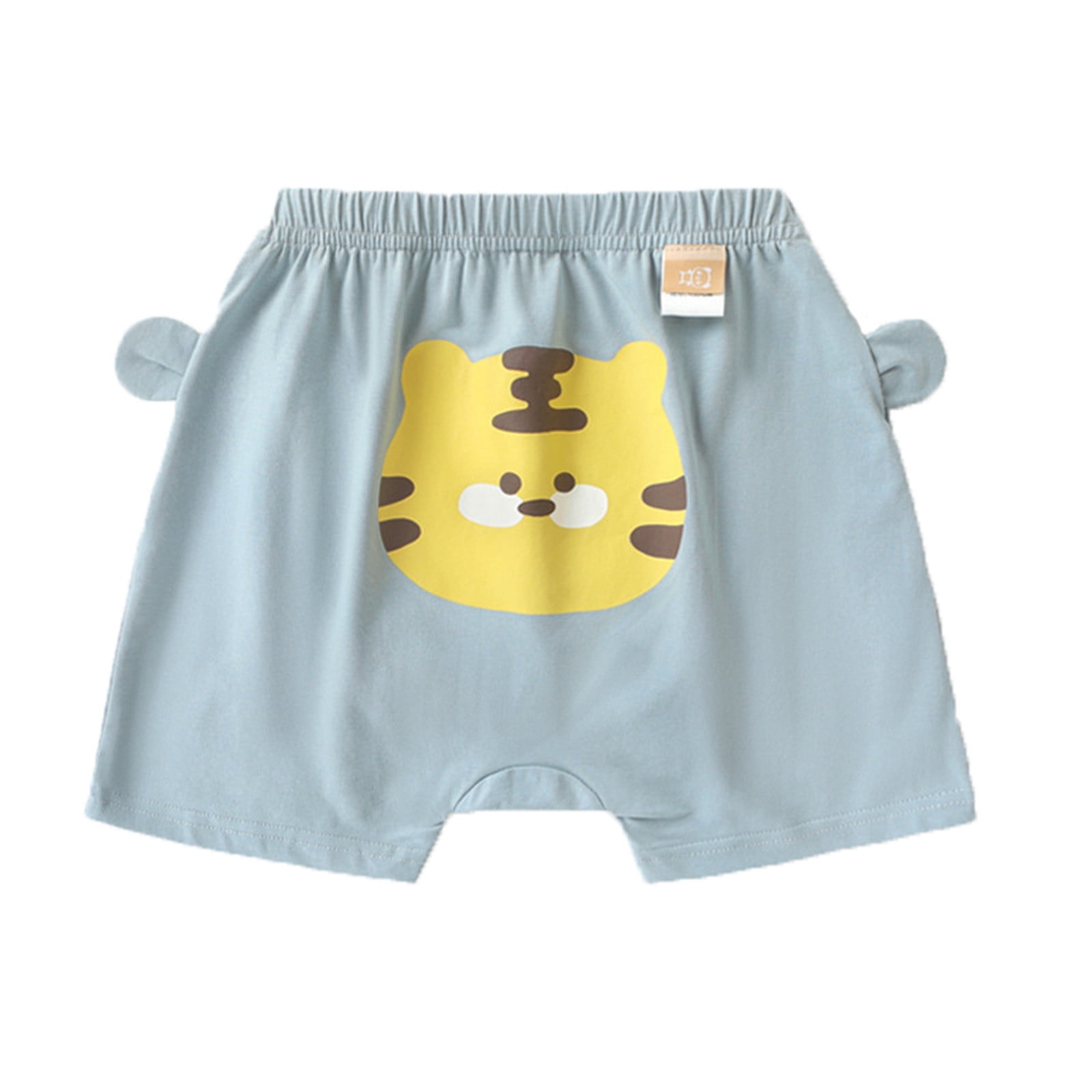 Gunia Kids Boys Pants Girls Cute Shorts Cartoon Print Elastic High ...